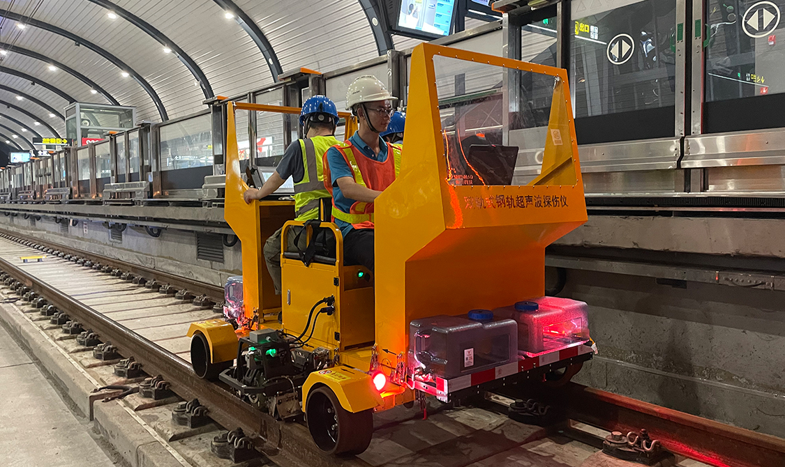 Dual-Track Ultrasonic Rail Flaw Detector-Wuhan Linkage Track Equipment ...