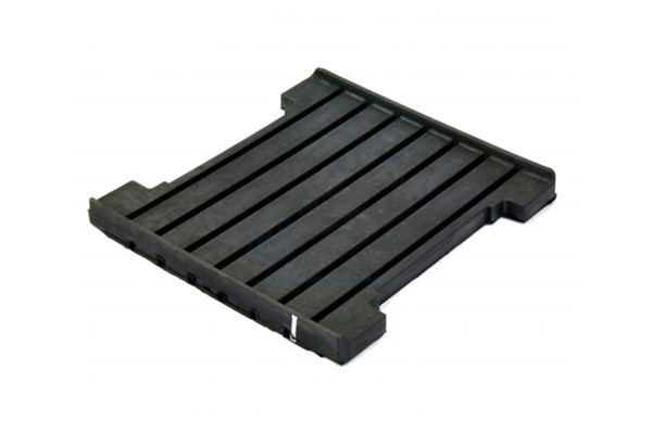 Rail pad designed between rail tie plate and foot of the rail, made by ...